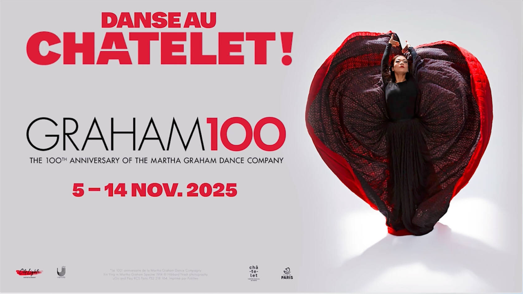 Graham 100 - Programme A - Théâtre du Châtelet